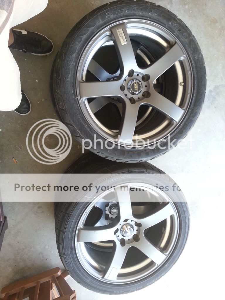 JIC J-FORCE 05 18" 5X114.3 w/tires | The Nissan Club