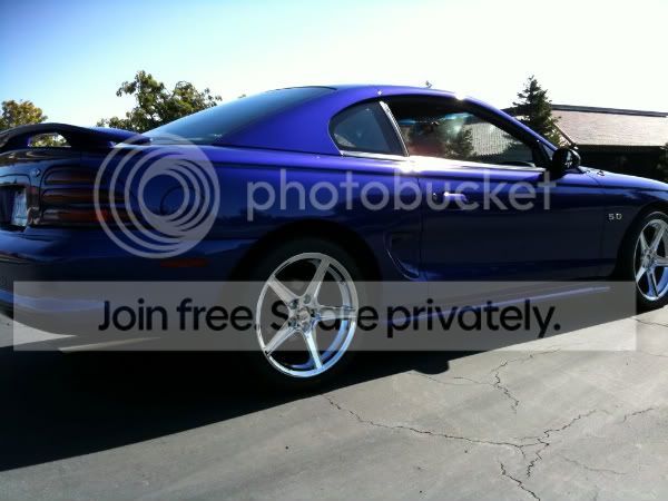 TO ALL 95 SAPPHIRE BLUE COLORED STANGS | Ford Mustang Forums